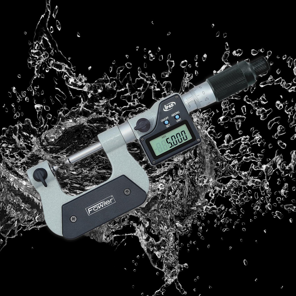 Fowler - Electronic Outside Micrometers: Micrometer Type: Digital Outside; Minimum Measurement ...