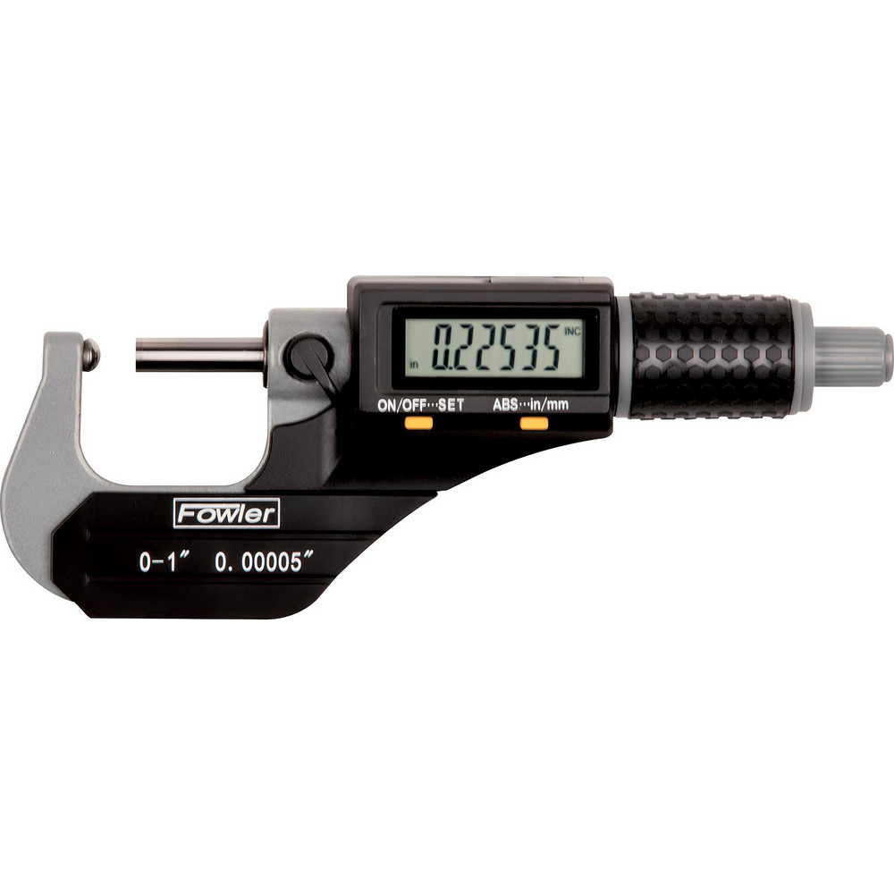 Fowler - Electronic Outside Micrometers; Micrometer Type: Digital ...