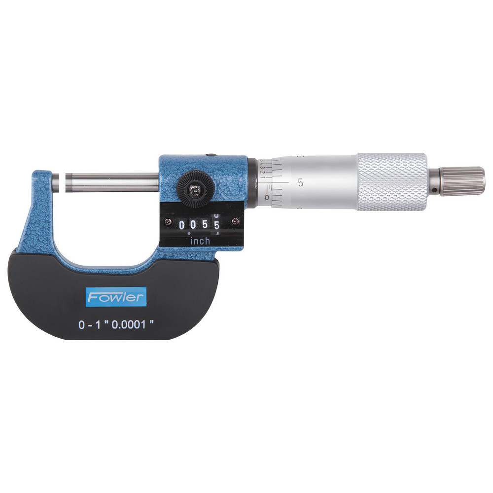 Fowler - Electronic Outside Micrometers: Micrometer Type: Digit Counter ...