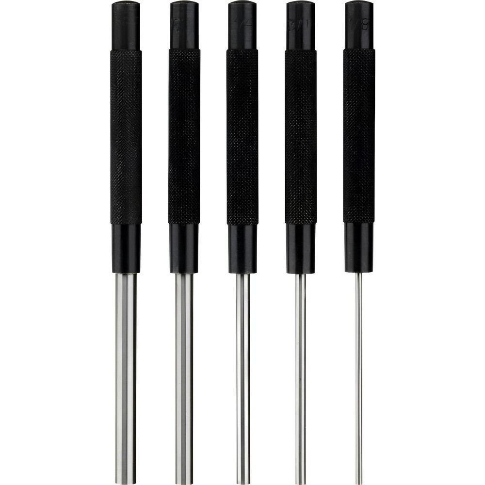 Fowler - Punch Sets; Punch Size Range (Inch): 1/8 - 3/8; Container Type ...