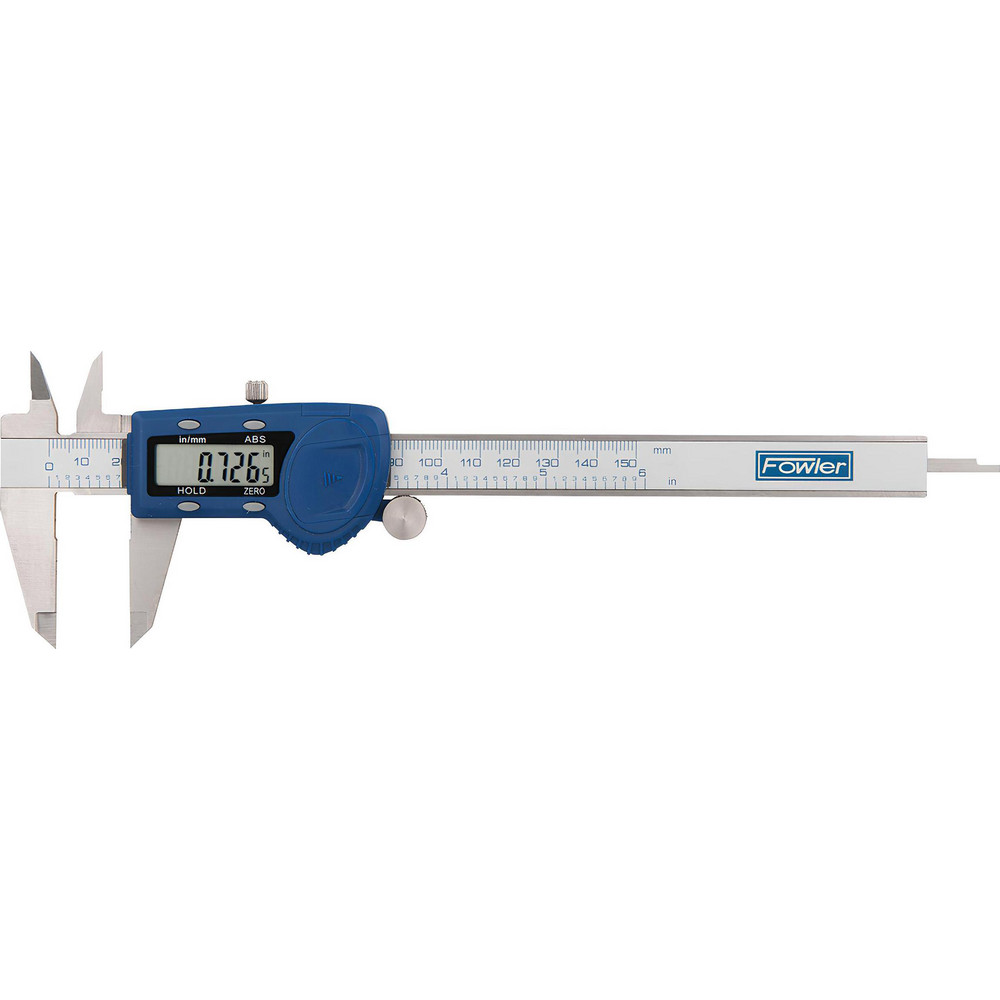 Fowler - Electronic Caliper: 0.00 to 8.00", 0.0005" Resolution, IP67 ...