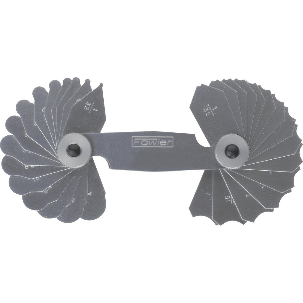Fowler - Radius Gage Sets: 1.00, 7.00 | MSC Direct
