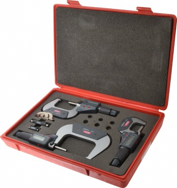 Electronic Outside Micrometer Sets | MSC Industrial Supply Co.