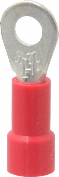 Made in USA - Circular Ring Terminal: Fully Insulated, 22 to 18 AWG ...