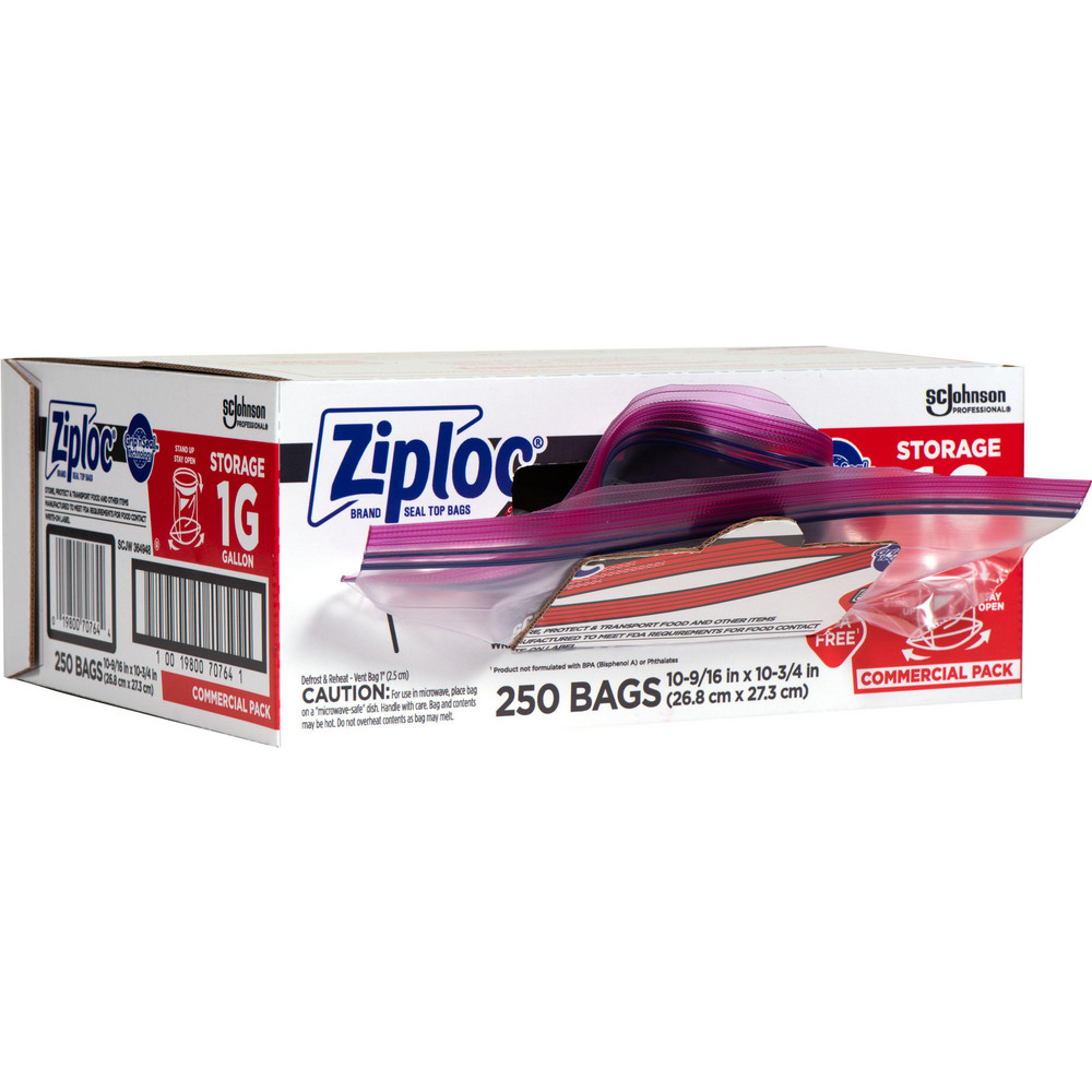 Ziploc - Ziploc Storage Bags, Gallon, 250/box | MSC Direct