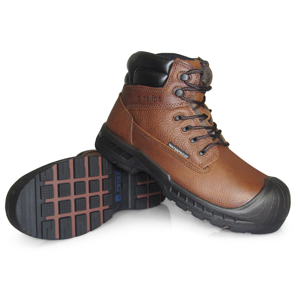 Genuine Grip - Work Boot: Size 11.5, Leather, Composite & Safety Toe ...