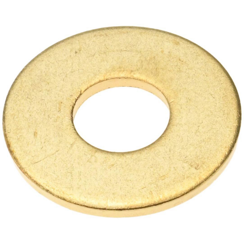 Value Collection - 3/8" Screw, Standard Flat Washer: Brass, Plain | MSC ...