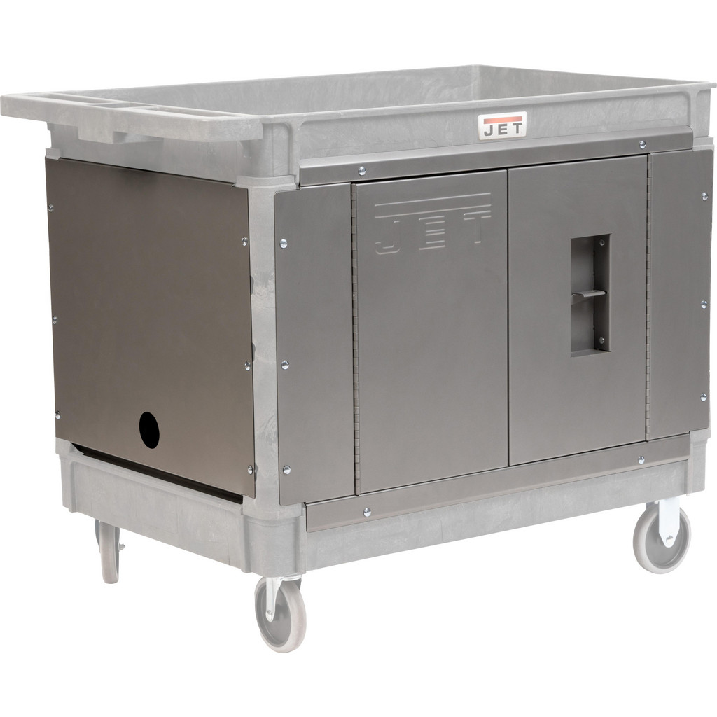Jet - 25-1/2X37X5.6 GRY LOAD-N-LOCK UTILITY CART | MSC Direct