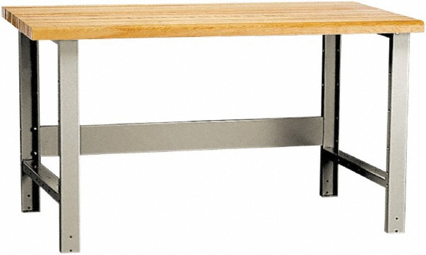 Rousseau Metal - Work Bench: 60" Wide, 30" Deep, 34" High, Painted ...