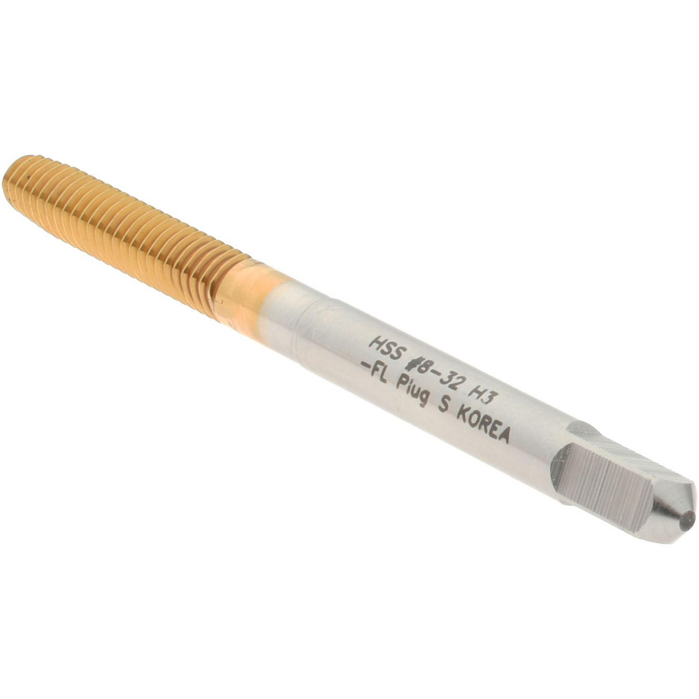 Hertel - Thread Forming Tap: #8-32 UNC, 2B Class of Fit, Plug Chamfer ...
