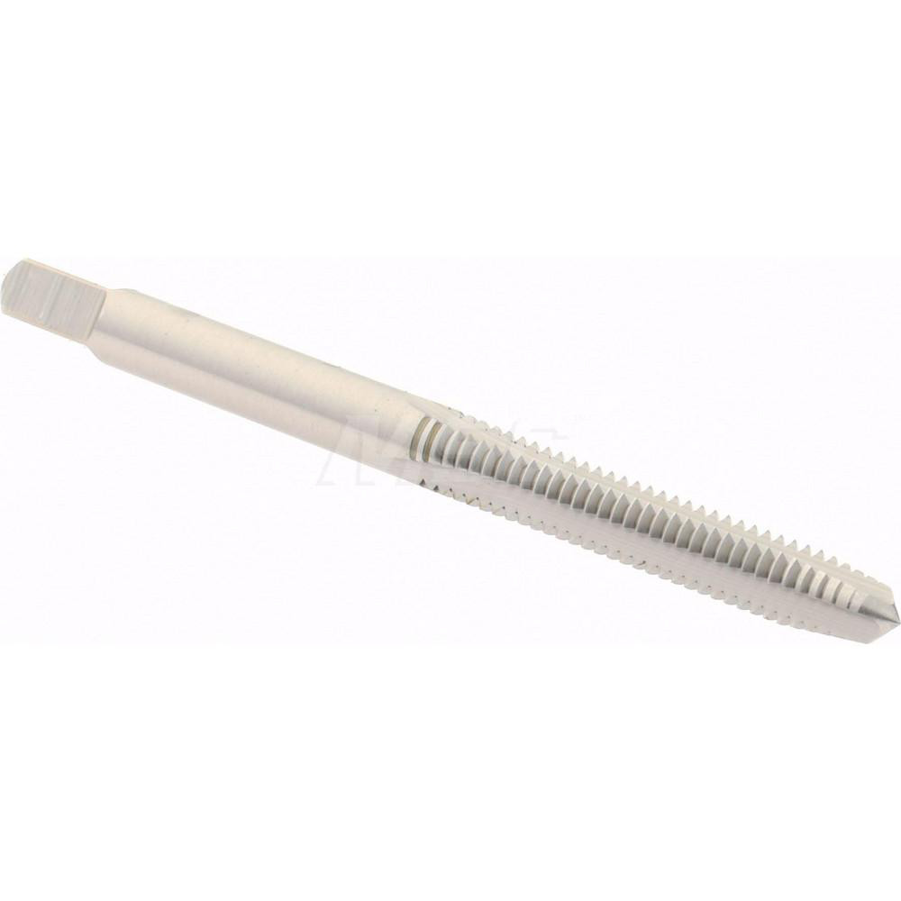 Hertel - Straight Flute Tap: #8-32 UNC, 3 Flute, Plug Chamfer, 2B Class ...