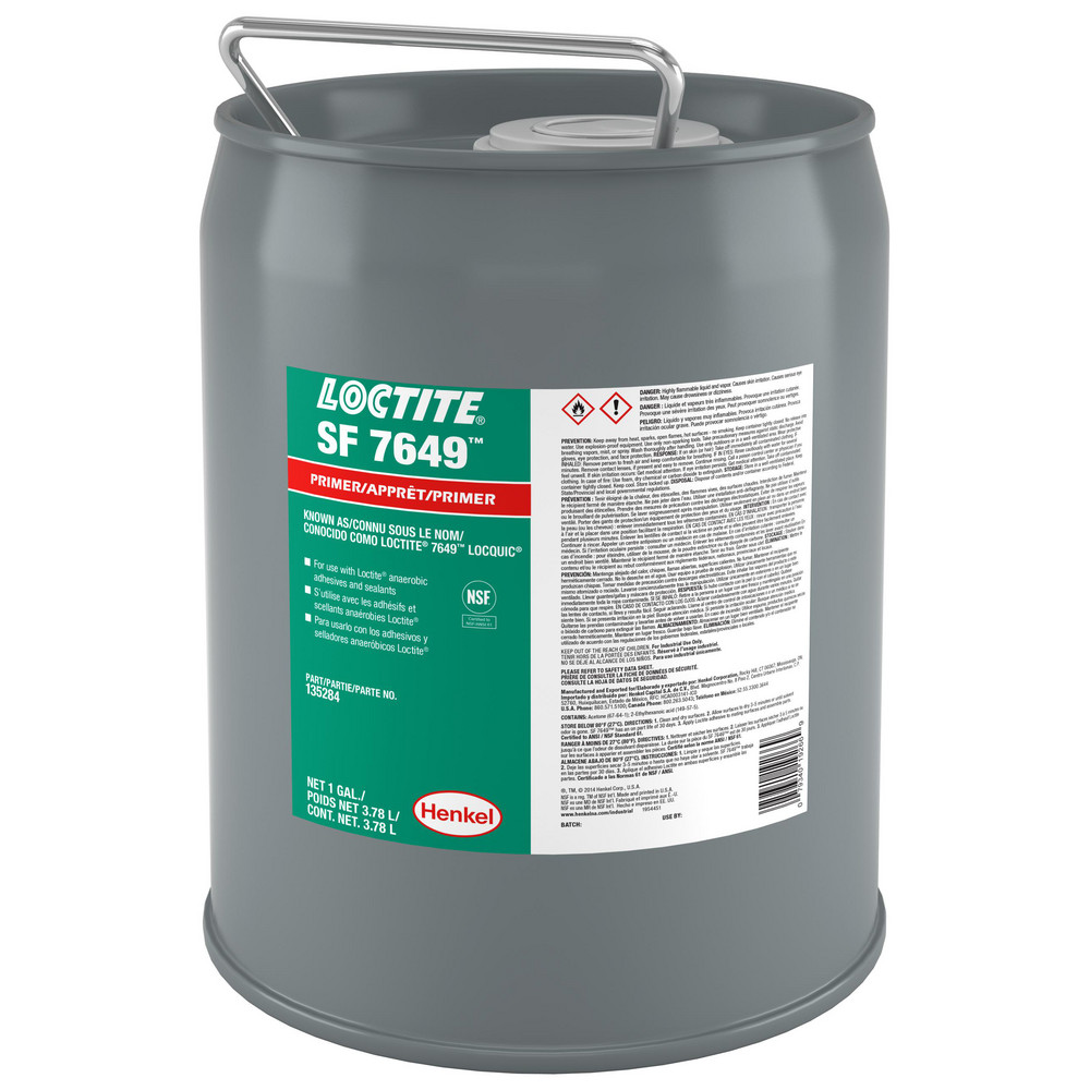 Loctite - Primers: Product Type: Acetone, Accelerator; Color: Semi ...
