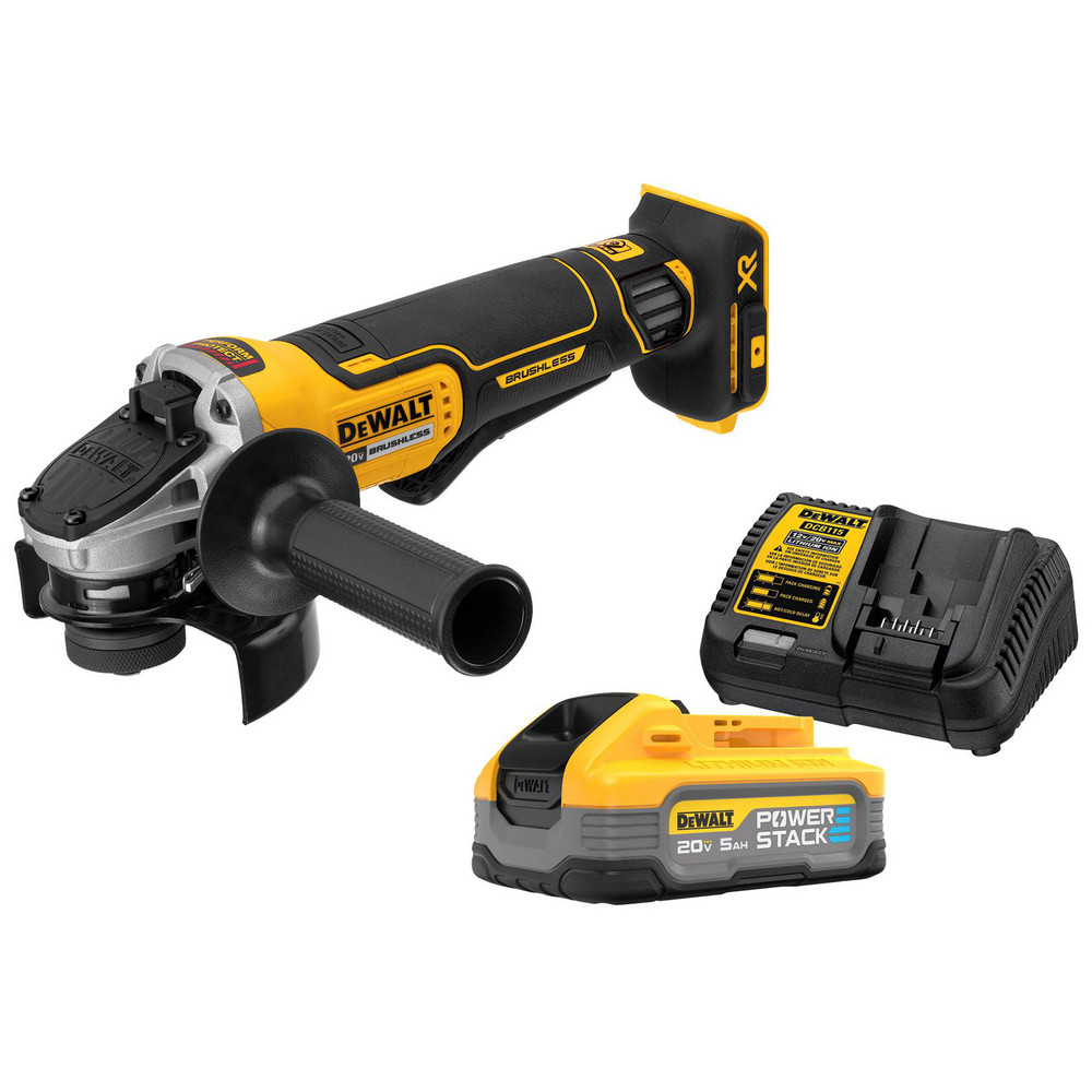 DeWALT - Angle & Disc Grinders: Wheel Diameter (Inch): 4-1/2; Voltage ...