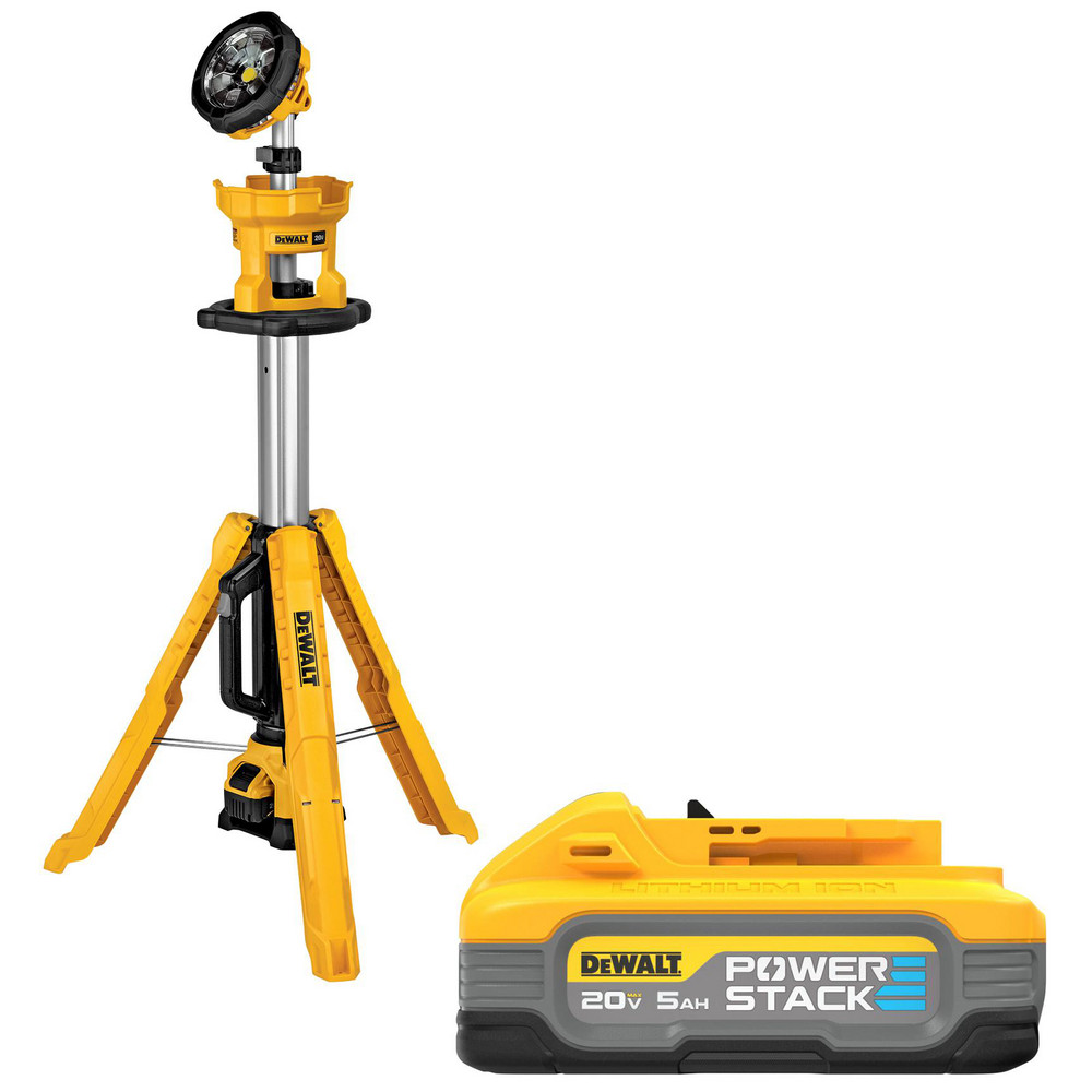 DeWALT - Portable Work Lights: Portable Type: Tripod; Light Technology ...