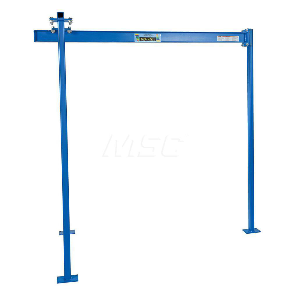 Vestil - Jib Crane: Floor Mount, 600 lb Limit, 180 ° Rotation | MSC Direct