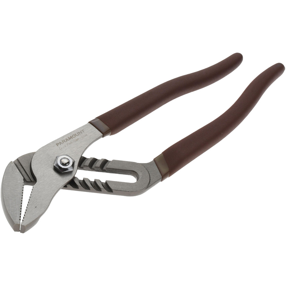 Paramount - Tongue & Groove Plier: 2-1/4" Cutting Capacity, Serrated ...