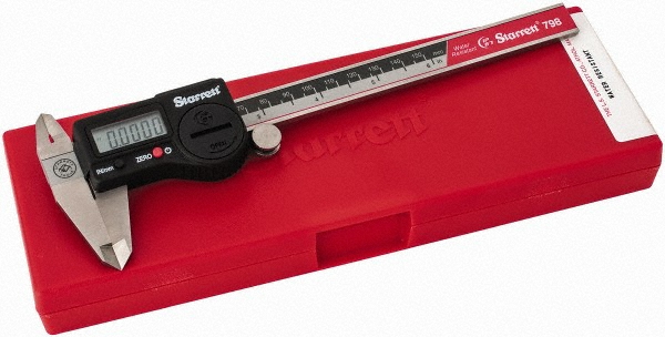 Starrett - 0 to 150mm Range, 0.01mm Resolution, IP67 Electronic Caliper ...