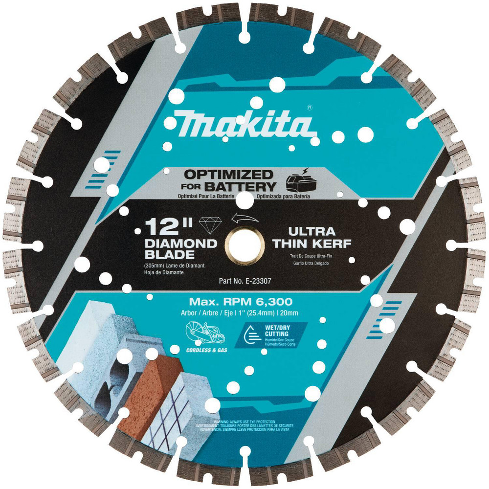 Makita - Wet & Dry-Cut Saw Blades: Blade Diameter (Inch): 12; Blade ...