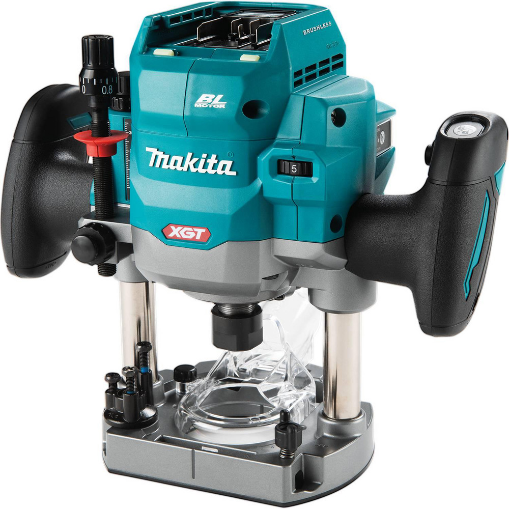 Makita - Electric Routers: Collet Size (Inch): 1/2, 1/4; Router Type ...