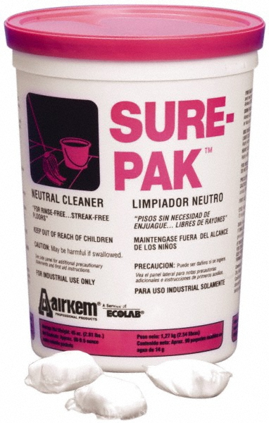 AbilityOne - Floor Cleaner: 0.5 fl oz Packet | MSC Direct