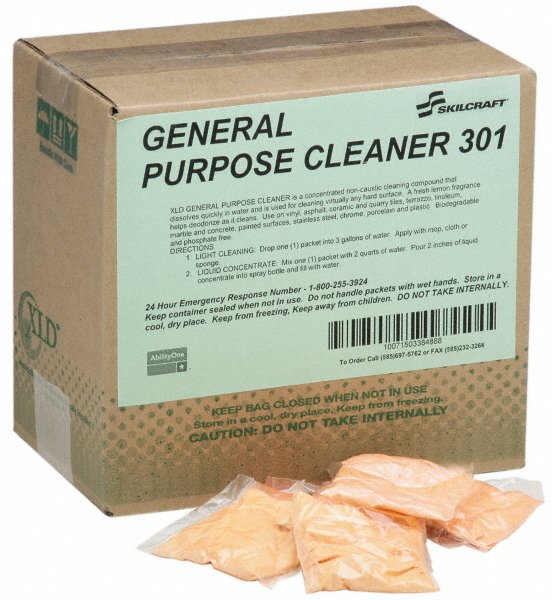 AbilityOne - All-Purpose Cleaner: 0.5 oz Packet | MSC Direct