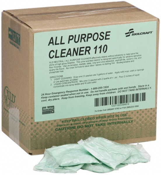AbilityOne - 1/2 OZ PACKET 100/PK ALL PURPOSE CLEANER | MSC Direct