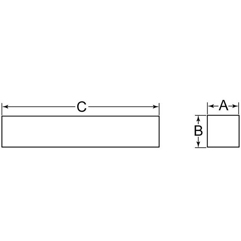 Mak-A-Key - Key Stock: Key Stock Type: Undersized; Material: Carbon ...