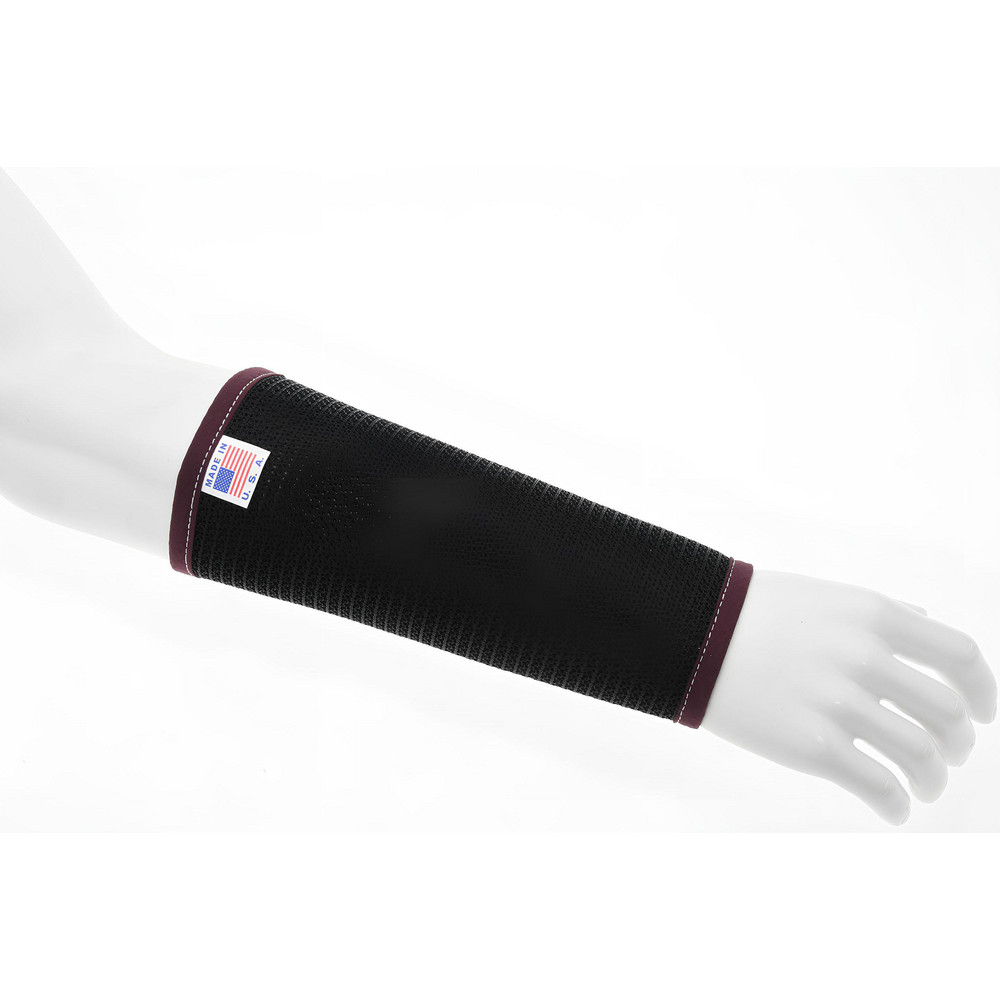 PRO-SAFE - Sleeve: Size Universal, Cane Mesh, Black & Maroon | MSC Direct