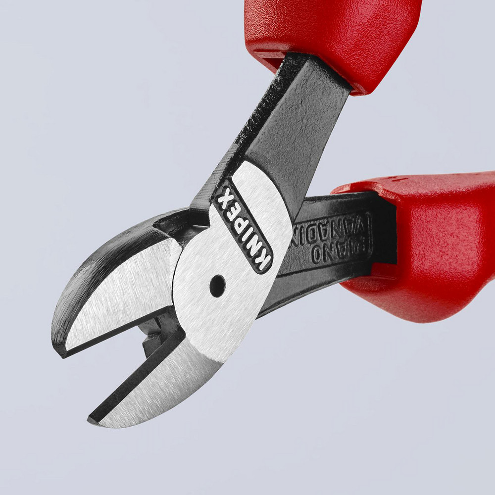 Knipex - 5-1/2" RED/BLU HI LEV DIAGONAL CUTTER | MSC Direct
