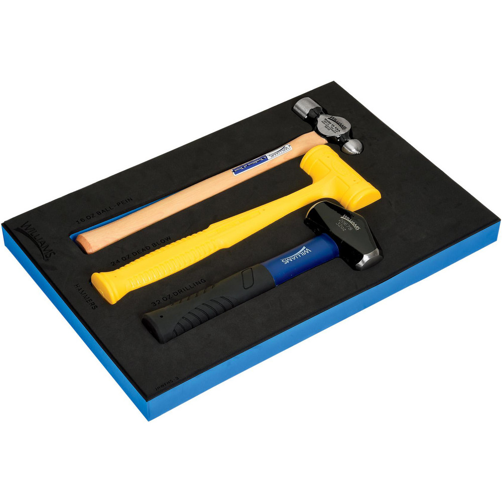 Williams - Hammer & Mallet Sets: Set Type: Ball Peen Hammer, Dead Blow ...