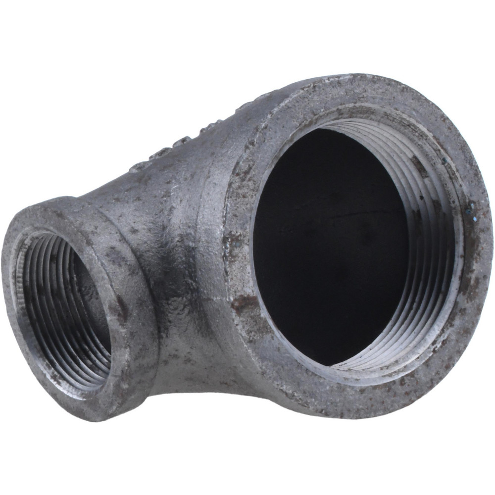 Value Collection - Black 90 deg Elbow: 2-1/2 x 1-1/2", Threaded | MSC ...