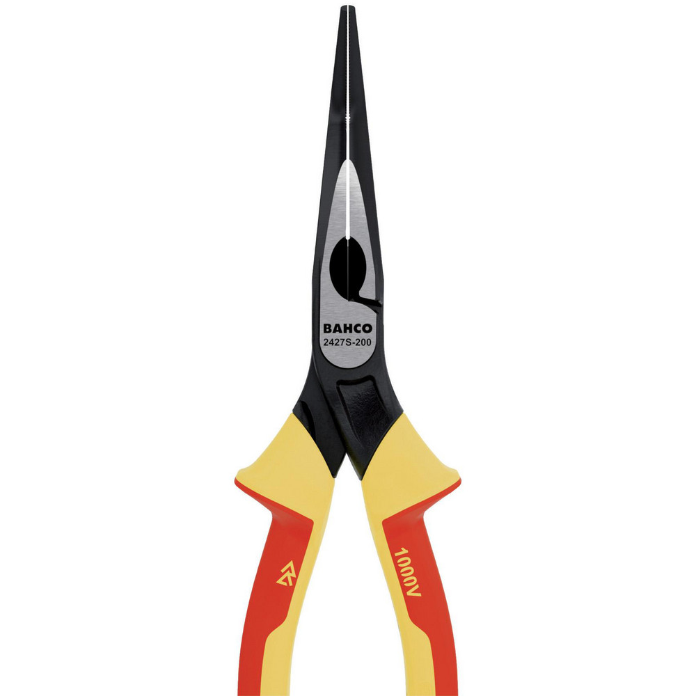 Bahco - Bent Nose Pliers: 6.25" OAL, 46" Jaw Length, 16.5" Jaw Width ...