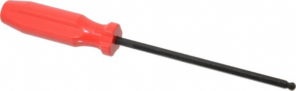 Eklind - Ball End Hex Driver: 7/32" Hex, 9-15/64" OAL, Screwdriver ...