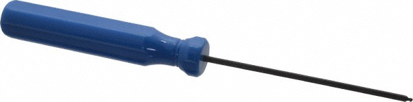 Eklind - Ball End Hex Driver: 1.30 mm Hex, 6.0000" OAL, Screwdriver ...