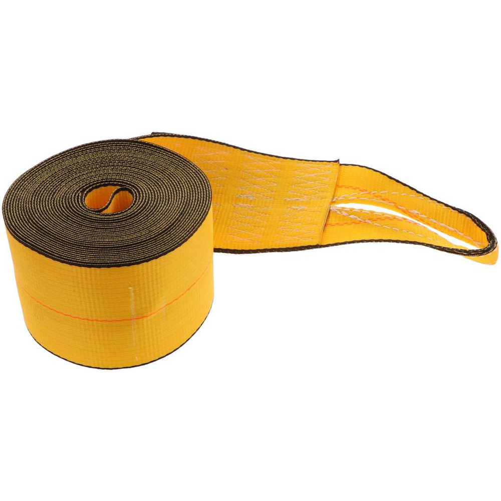 Kinedyne - Polyester Winch Strap Tie Down: 30' Long, 4" Wide, 15000 lb ...