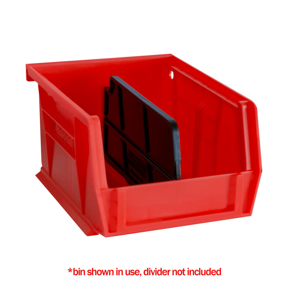 Durham - Plastic Hang & Stack Bin: Red | MSC Direct