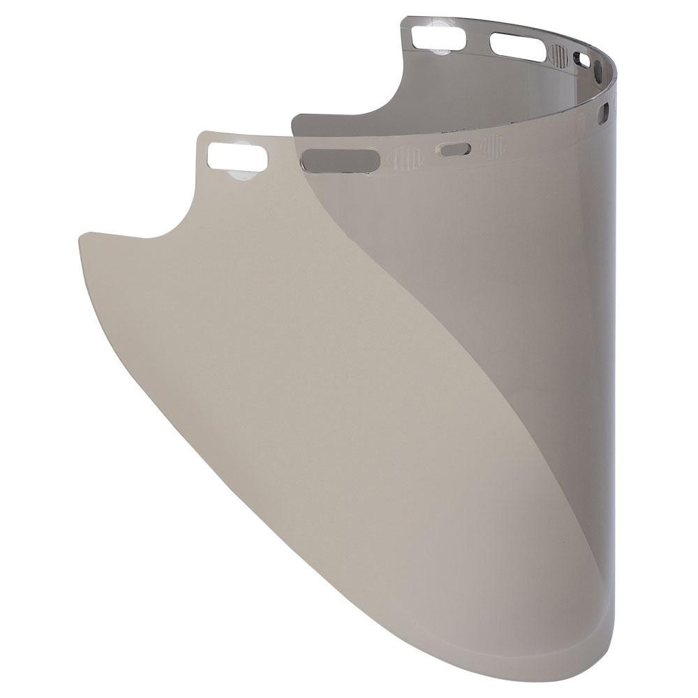 Jackson Safety - Face Shield: Silver, Lens Shade None, 10.0000" High, 0 ...