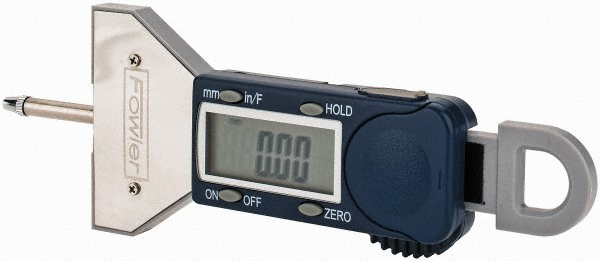 Fowler - 0" to 22" Metal (Rod) & Plastic (Body) Electronic Depth Gage ...