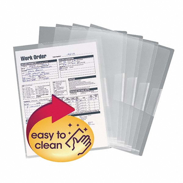 SMEAD - File Jacket: Letter, Clear, 5/Pack | MSC Direct