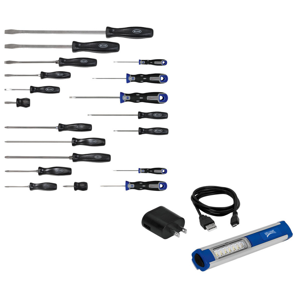 Williams - Screwdriver Sets; Screwdriver Types Included: Round ...