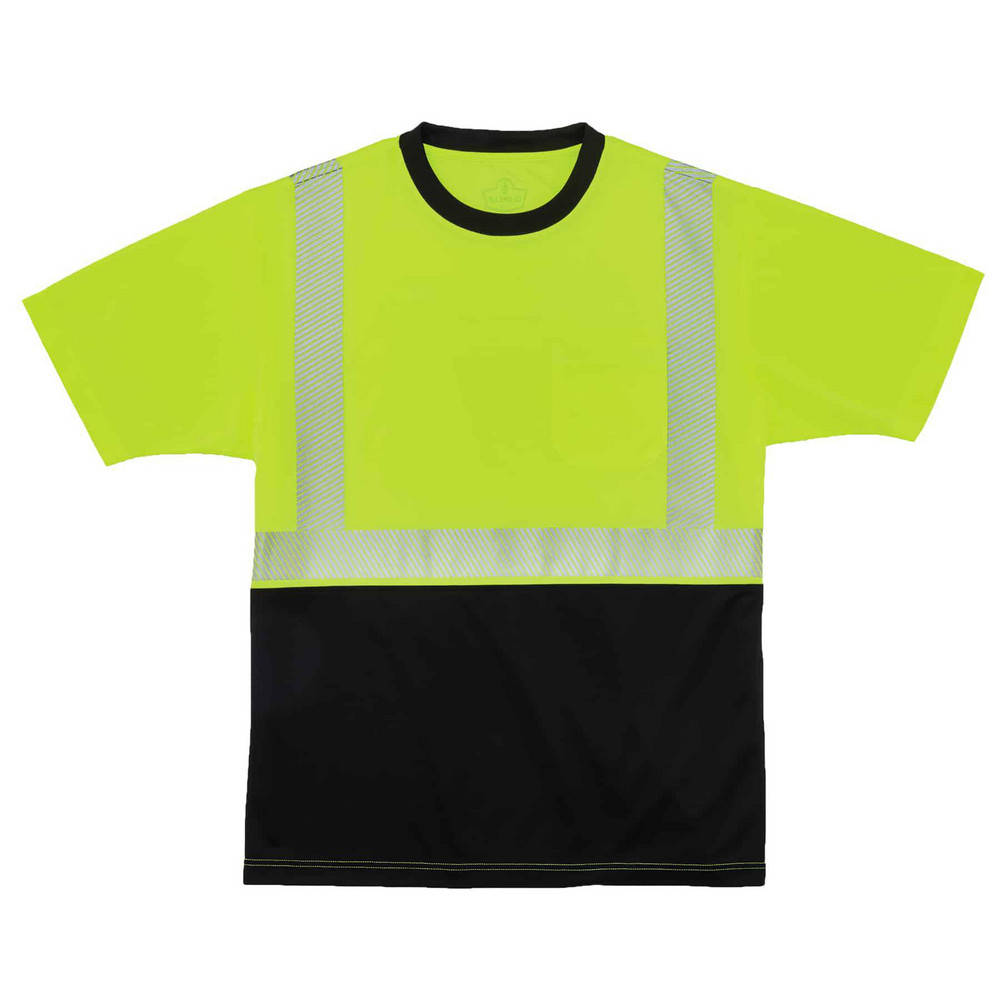 Ergodyne - Work Shirt: Hi-Visibility, Short Sleeve, Large Tall ...