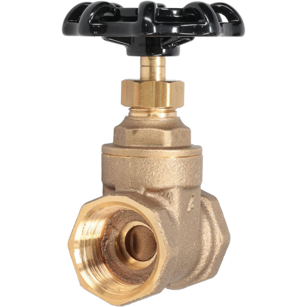 Legend Valve - Gate Valve: Gate, 3/4" Pipe, FNPT x FNPT, Brass | MSC Direct