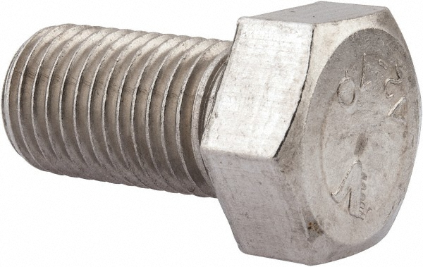 Value Collection - Hex Head Cap Screw: M22x2.5, 40.00 mm Length Under ...