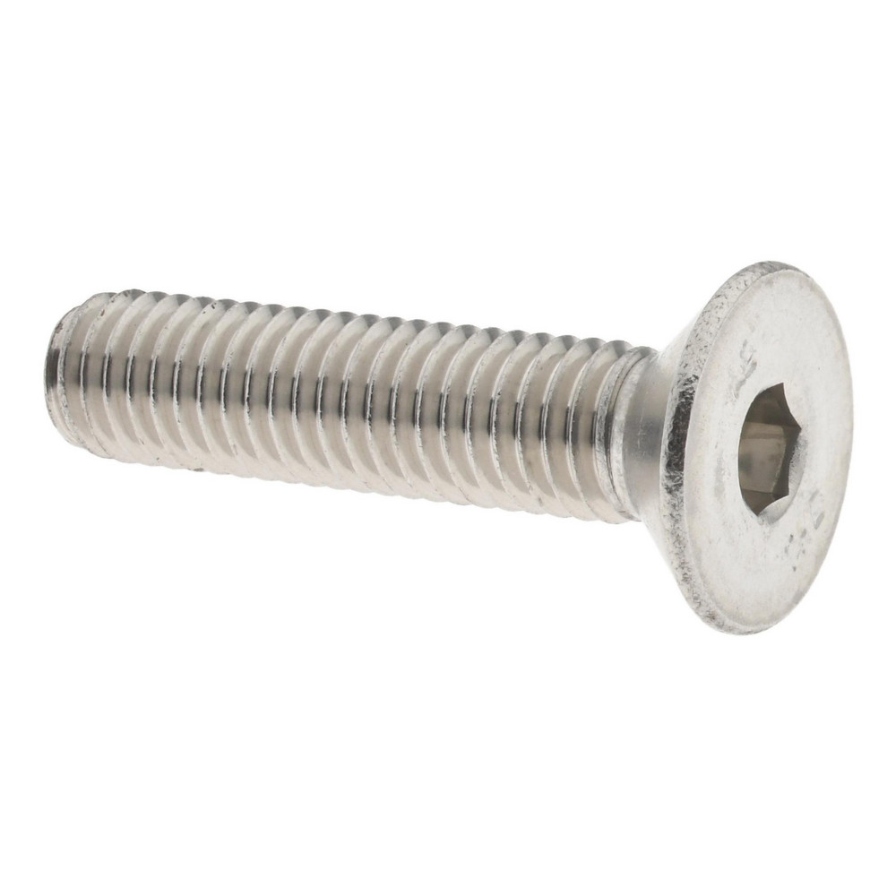 Value Collection - Flat Socket Cap Screw: M8x1.25, 18-8/Austenitic ...