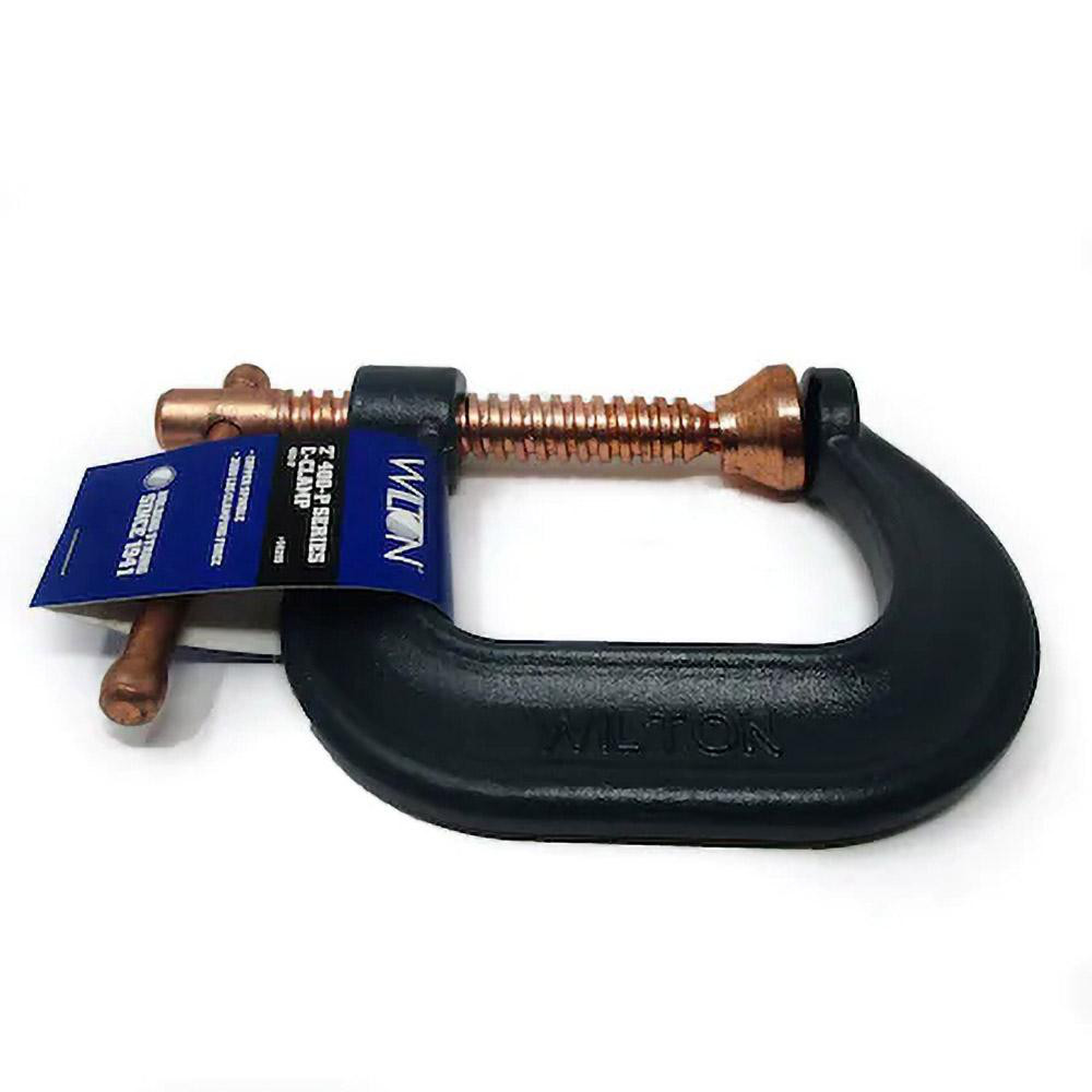 Wilton - C-Clamp: 2-1/8" Max Opening, 2-5/8" Throat Depth, Regular-Duty ...
