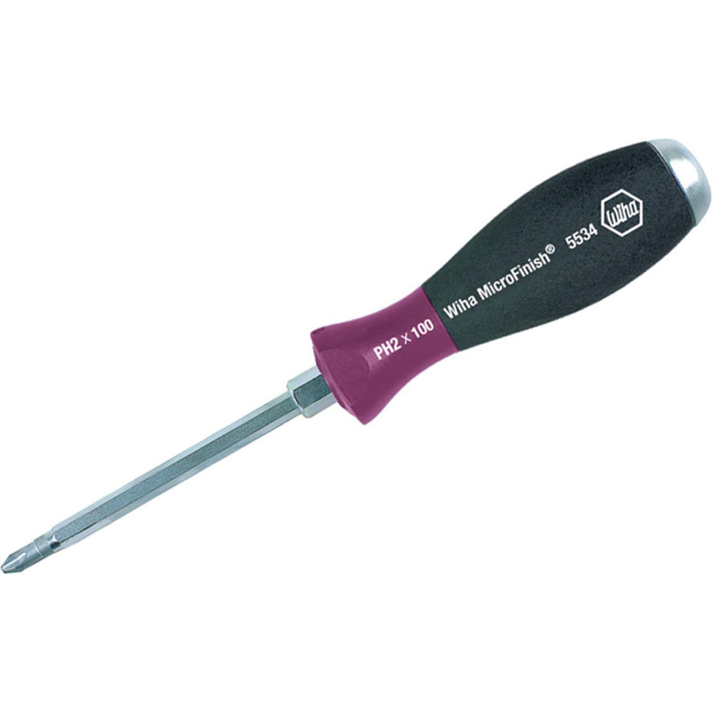 Wiha - Phillips Screwdrivers: Overall Length (Inch): 8-1/2; Handle Type ...