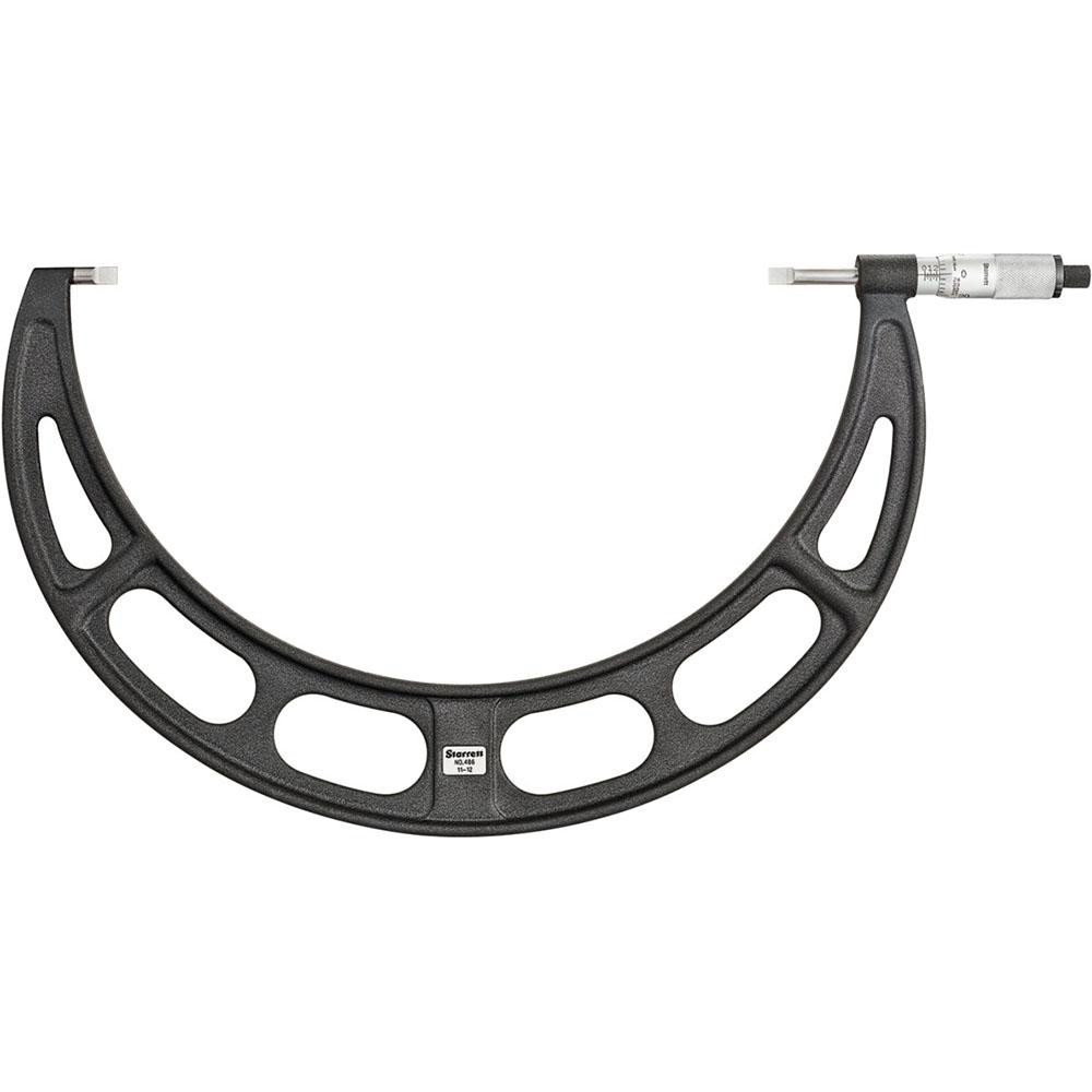 Starrett - Blade Micrometer: Mechanical, 11 to 12" | MSC Direct
