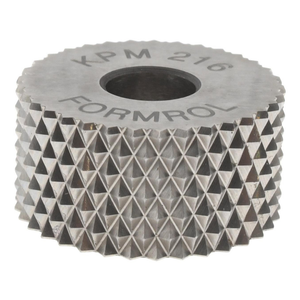 Value Collection - Standard Knurl Wheel: 3/4" Dia, 90 ° Tooth Angle, 16 ...
