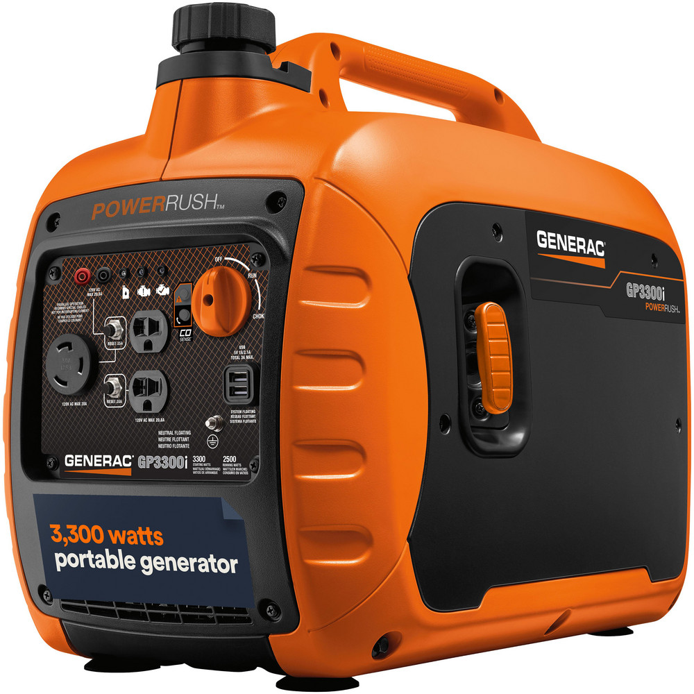 Generac Power - Portable Power Generators: Fuel Type: Gas; Starting ...