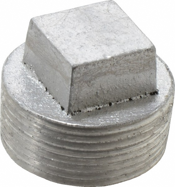Latrobe Foundry - 1-1/4" Aluminum Pipe Square Head Plug | MSC Direct